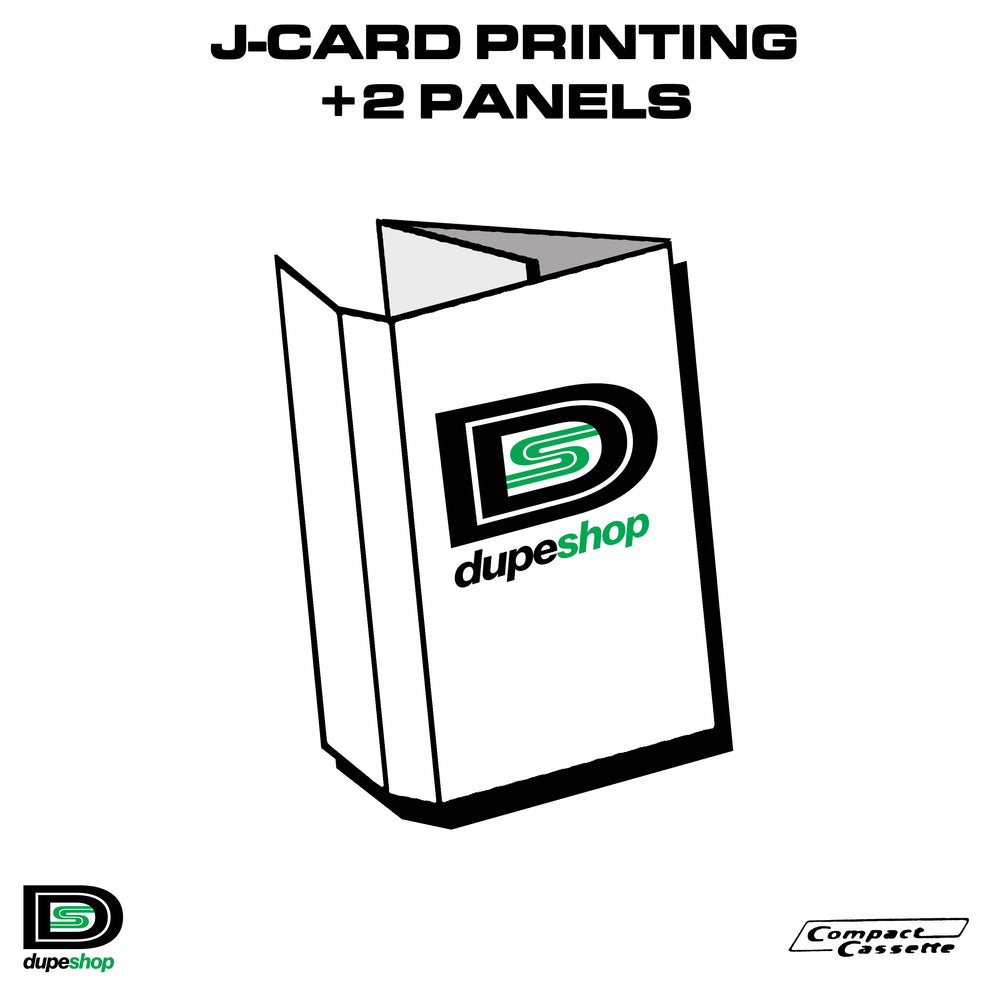 J-Card Printing | +2 Panels – DupeShop